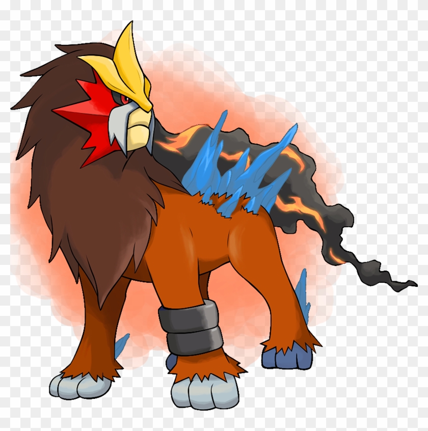 Pokemon Shiny Mega Entei Frost Is A Fictional Character - Entei Mega ...