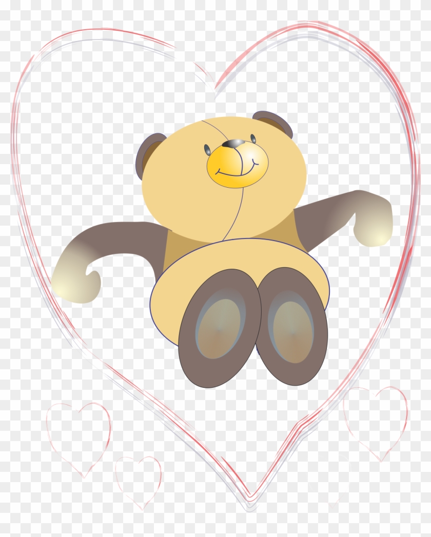 This Free Icons Png Design Of Oso Corazon, Transparent Png - 1744x2092 ...