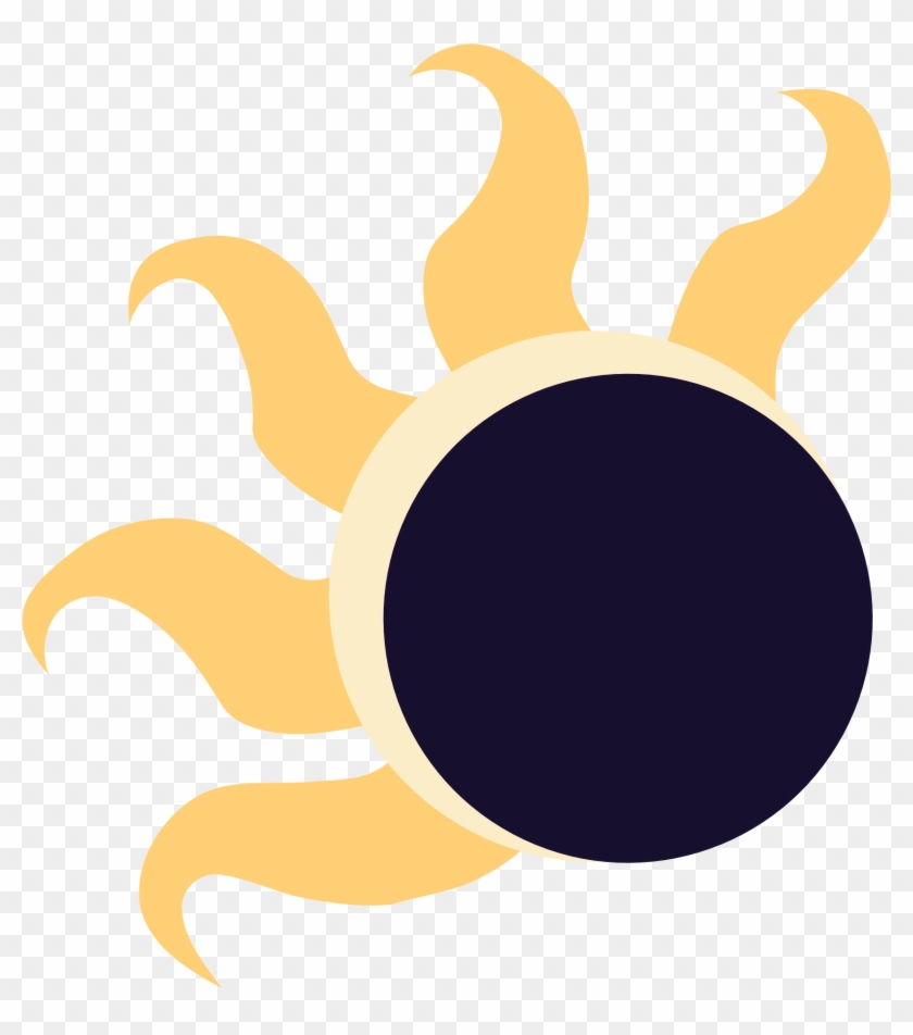 Eclipse Cutie Mark By Rildraw-d4njs73 - Mlp Sun And Moon Cutie Mark, HD ...