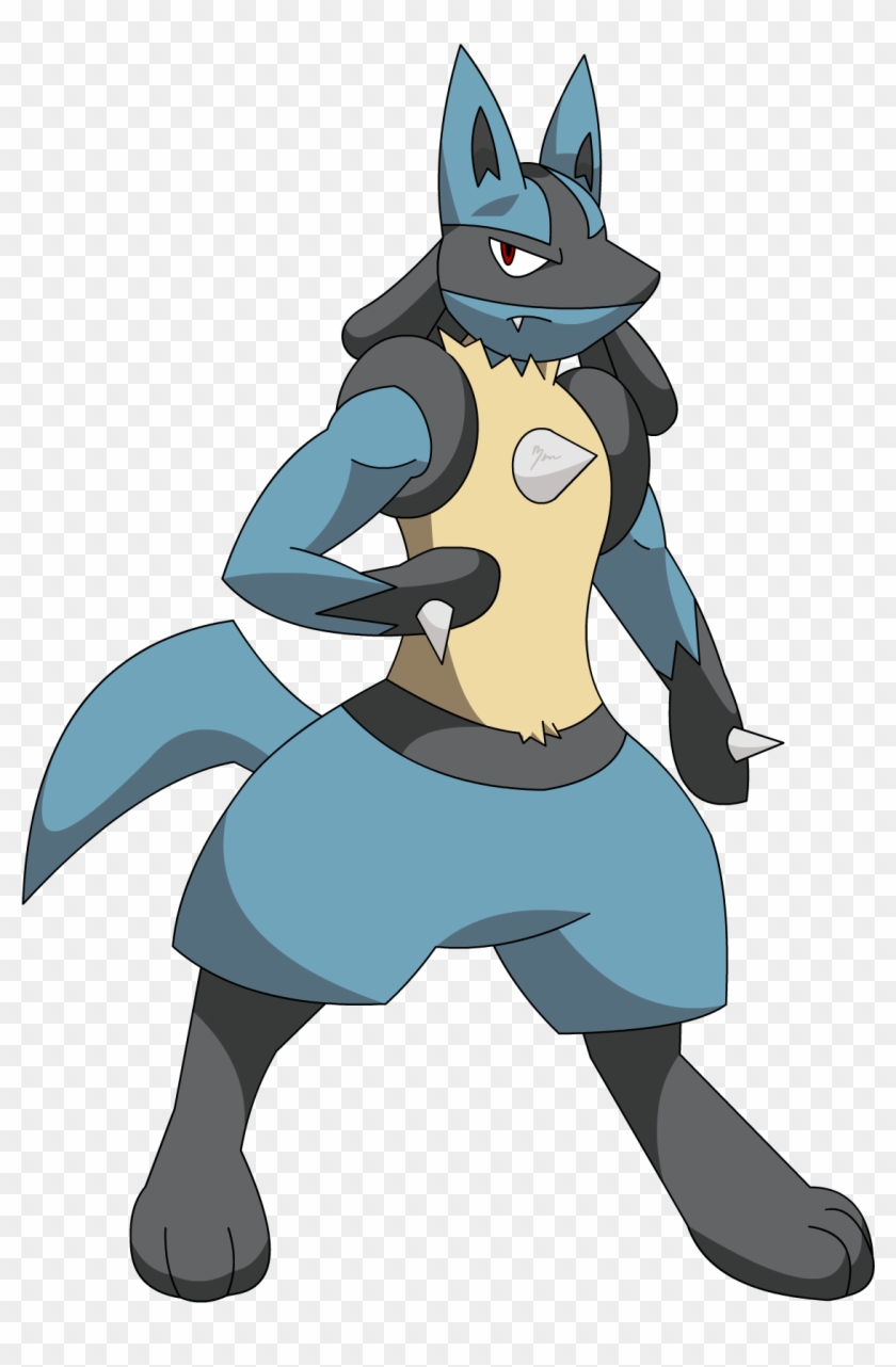 Lucbuff - Lucario Buff, HD Png Download - 1250x2000(#125864) - PngFind