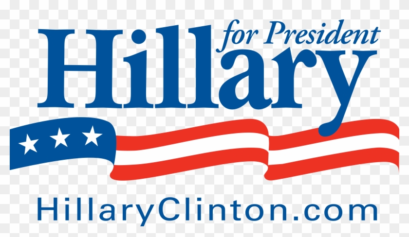 Download - Hillary For President Font, HD Png Download - 800x428 ...
