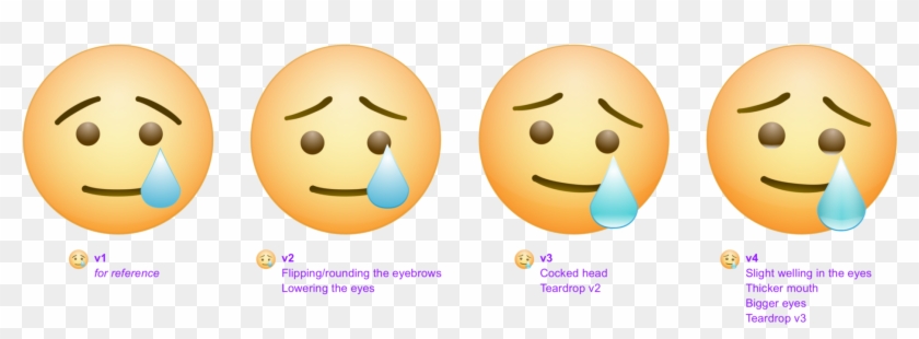 Moving Through Some Variations Of The Happy-crying - Happy Tear Emoji ...