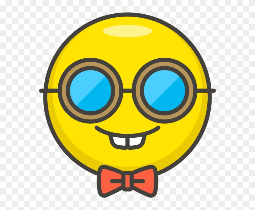 Nerd Glasses Smiley Face