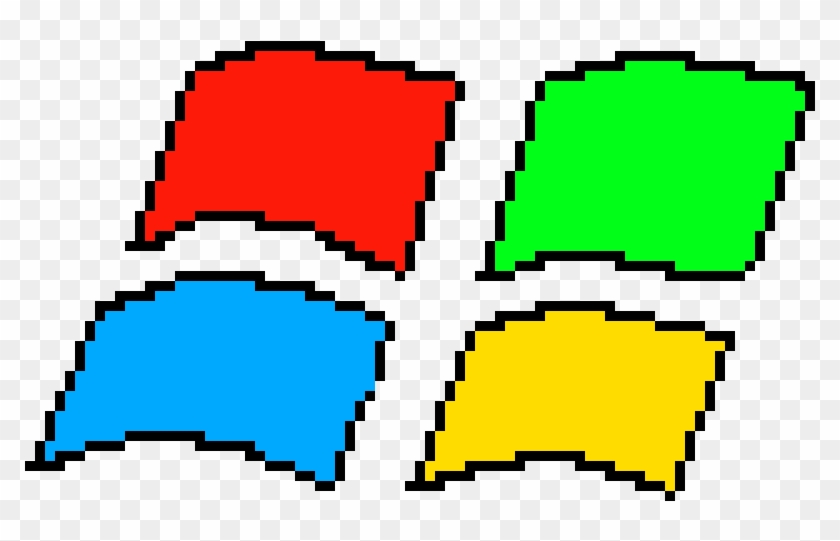 Windows Logo - Windows Logo Pixel Art, HD Png Download - 900x540 ...