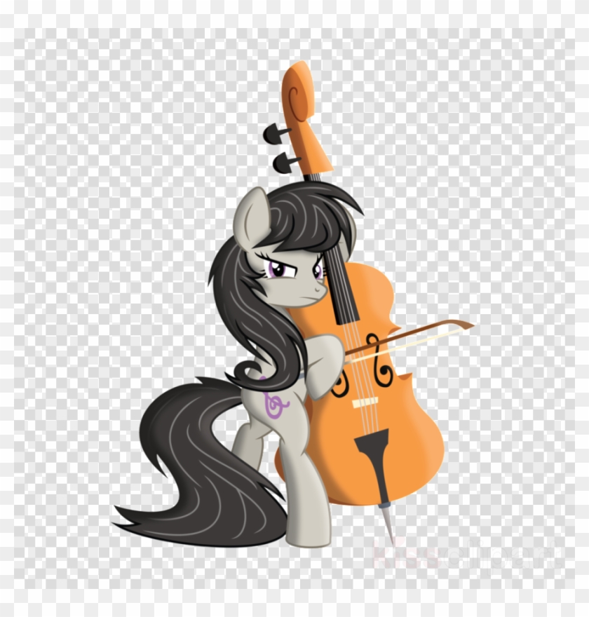 My Little Pony Violin Clipart Pony Violin Bow - Cartoon Baby With ...