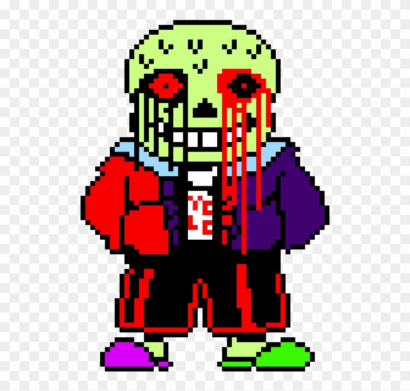 Undertale Sans Pixel Art , Png Download - Comic Sans Sprite ...
