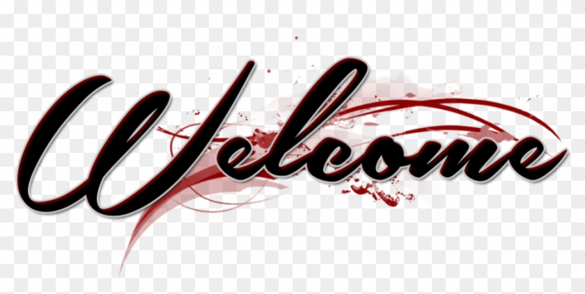 Welcome Logo Png - Calligraphy, Transparent Png - 914x417(#1218311 ...