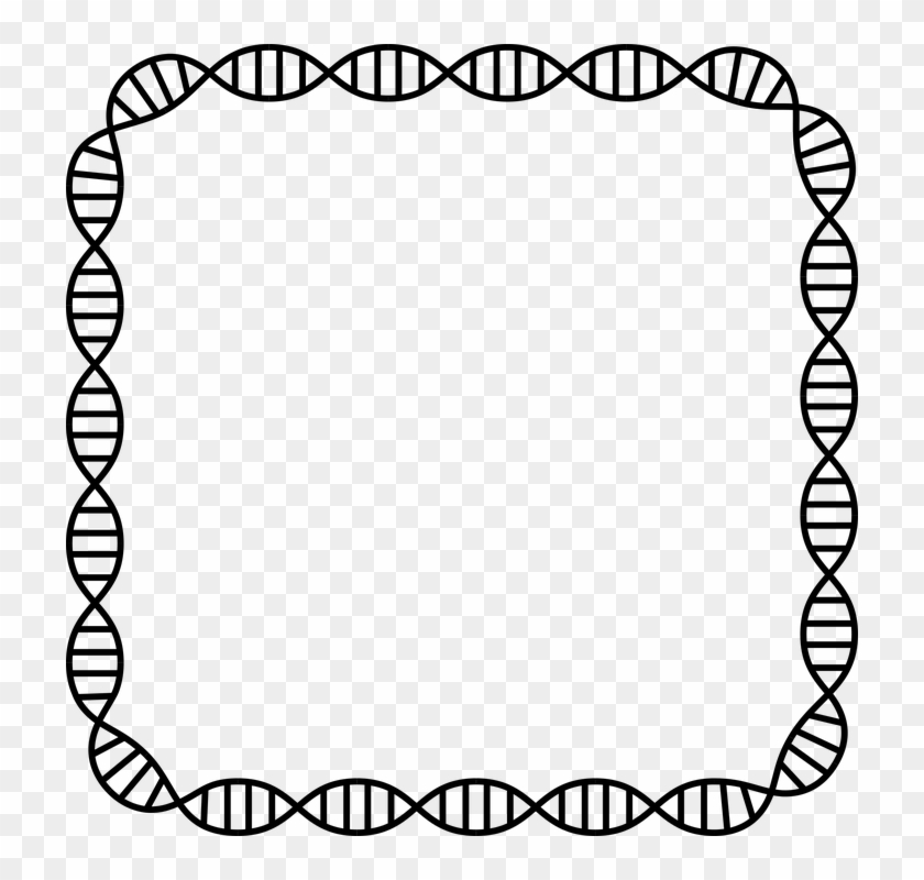 Dna Structure Clipart Dna Border - Dna Frame, HD Png Download - 720x720 ...