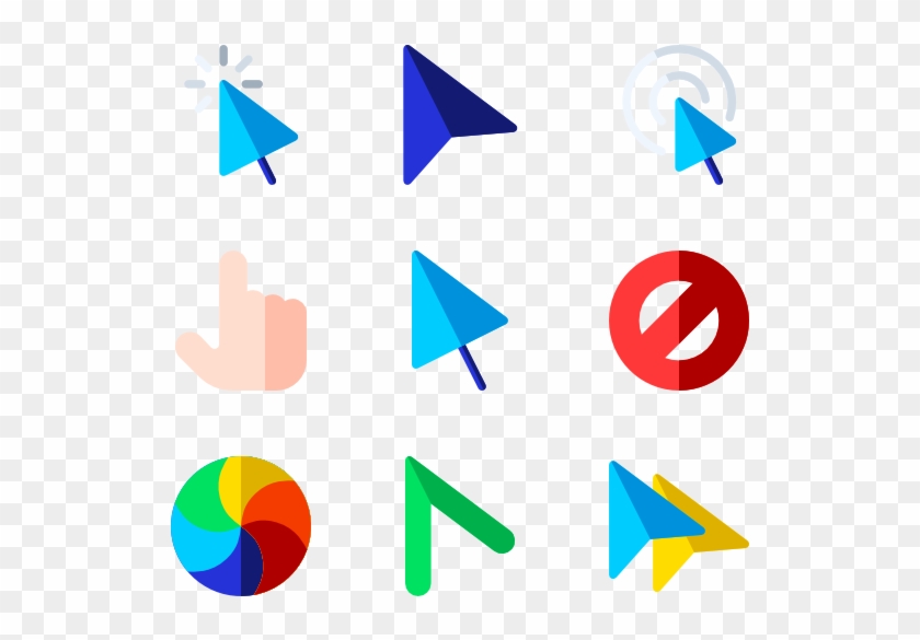 Selection And Cursors - Triangle, HD Png Download - 600x564(#1220622 ...