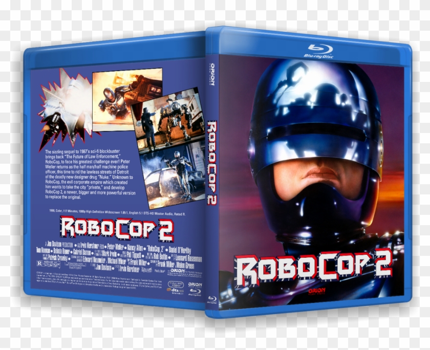 This Image Has Been Resized - Robocop 2 1990 Vhs, HD Png Download ...