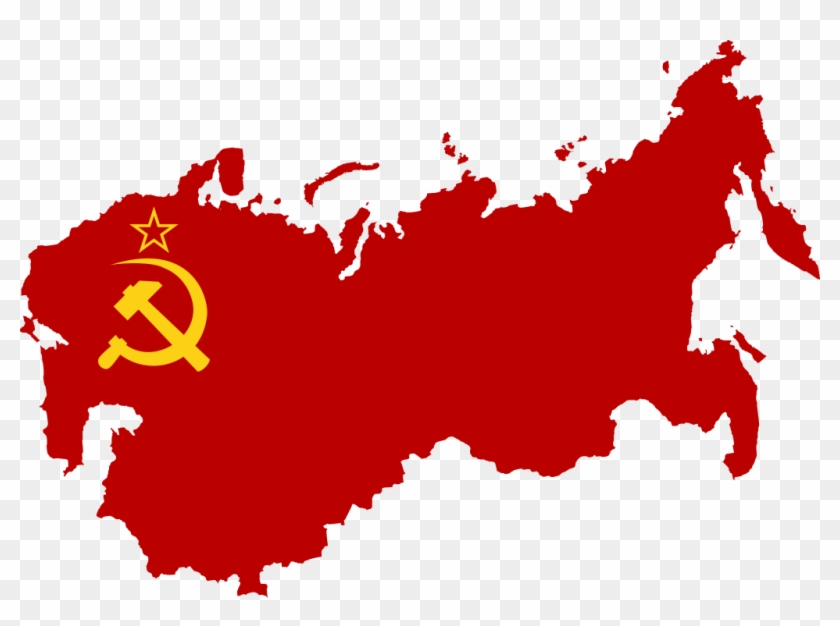 The System Of Communist Government Developed Over A - Soviet Union Flag ...