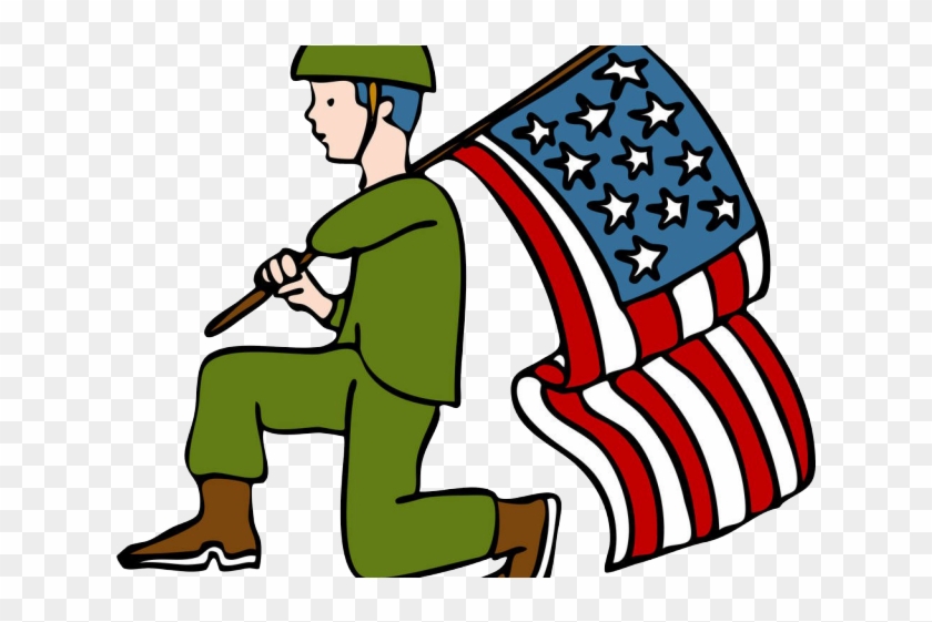 Cartoon American Soldier Ww1