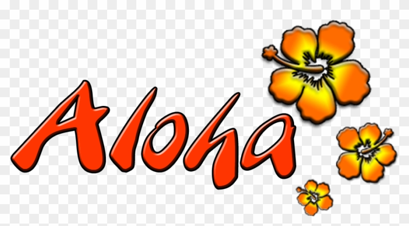 Luau Party Stock Image - Aloha Clip Art, HD Png Download - 1000x500 ...