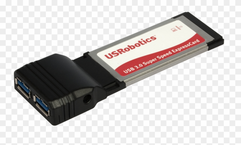 0 2 Port Expresscard Adapter - Usb Modem, HD Png Download - 1275x720 ...