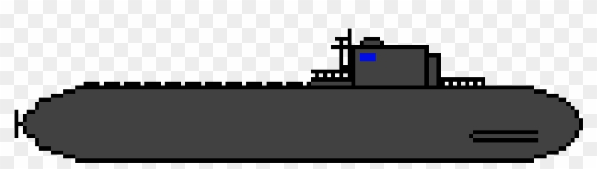This Submarine - Submarine Pixel Art, HD Png Download - 1460x510 ...