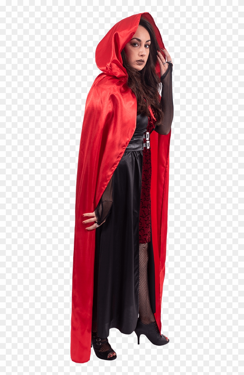 Red Cape - Halloween Costume, HD Png Download - 800x1268(#1288390 ...