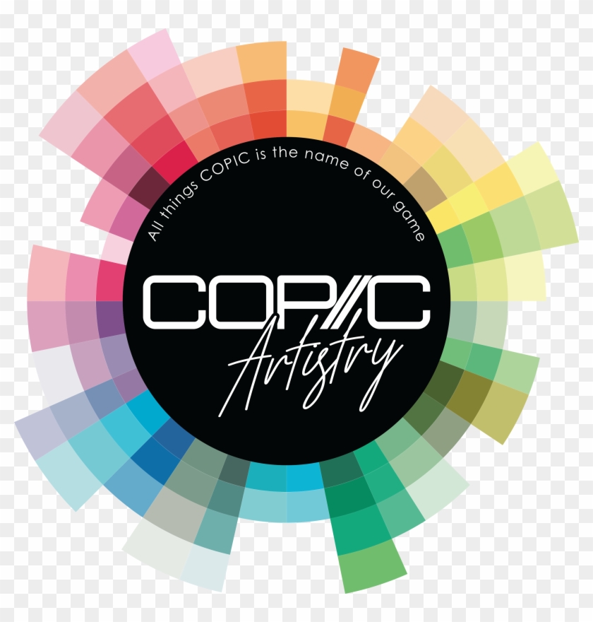All Things Copic Is The Name Of Our Game - Copic Markers Logo, HD Png ...