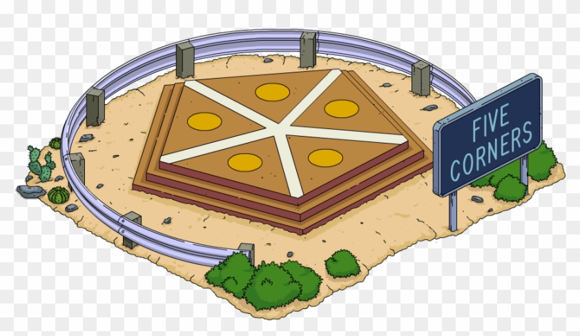 Tapped Out Five Corners - Five Corners Usa, HD Png Download - 886x472 ...