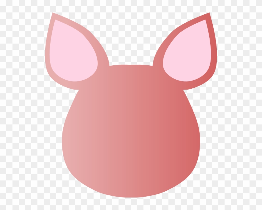 Totetude Blank Pig Face Clip Art - Pig Face Clipart, HD Png Download ...