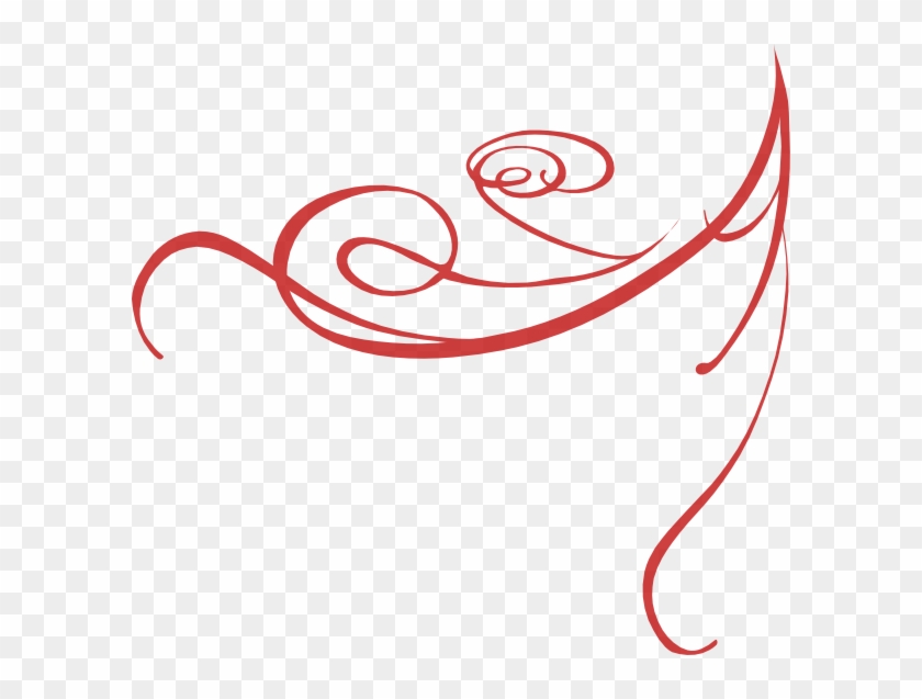 Decorative Cool Line Frames Illustrations Hd Images - Red Swirls ...