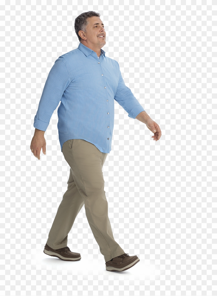 Man Walking - Standing, HD Png Download - 1200x1200(#133521) - PngFind