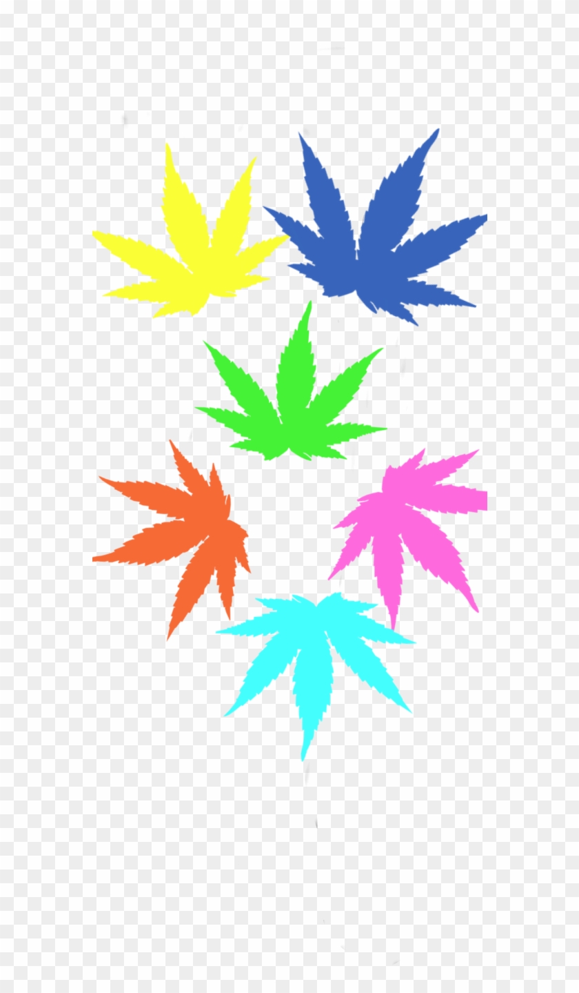 Http - //i - Imgur - Com/4ilroi9 - Transparent Rainbow Weed Leaf Png ...