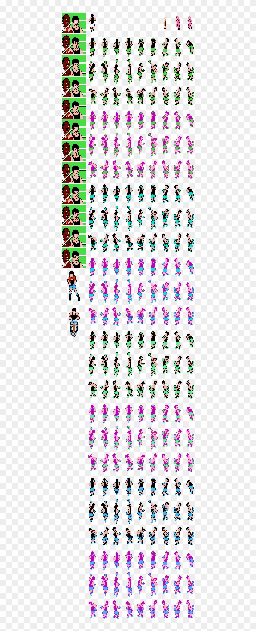 Images Are Entire Sheets, Just Cut And Paste Sprites, HD Png Download ...