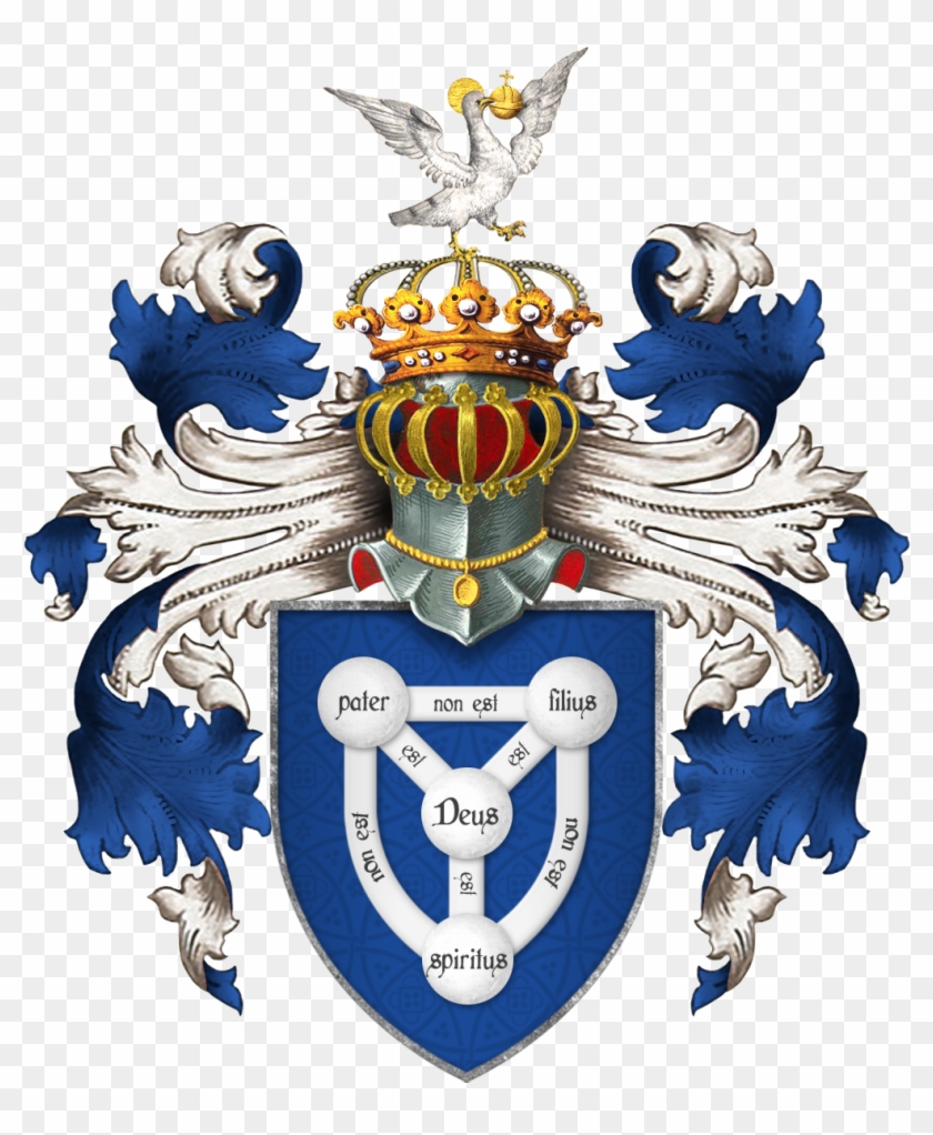 Shield Of The Trinity, Aka Arms Of The Faith - De Clare Coat Of Arms ...