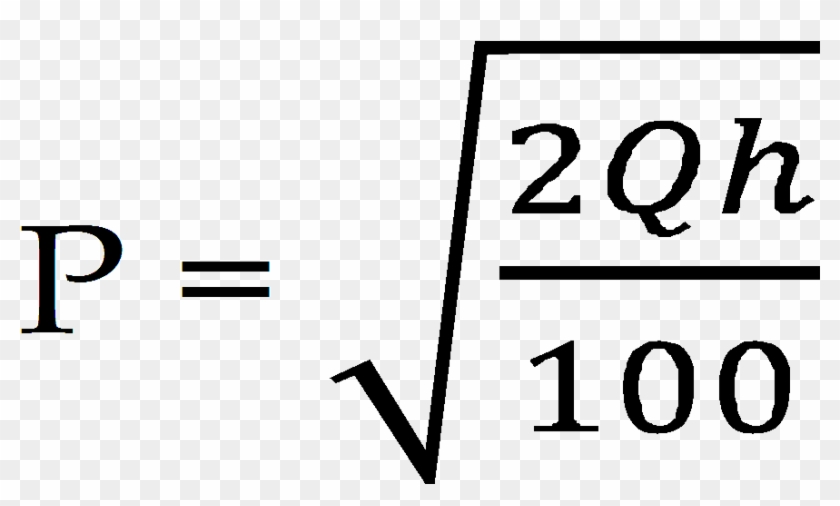 Change The Subject Of The Formula Below To H - Black-and-white, HD Png ...