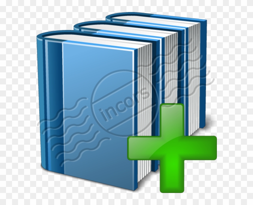 Books Blue Add 8 Image - Icon For Add Books Png, Transparent Png ...