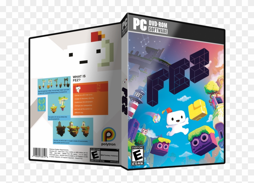 Fez Box Art Cover - Fez Ps4, HD Png Download - 700x538(#1323912) - PngFind