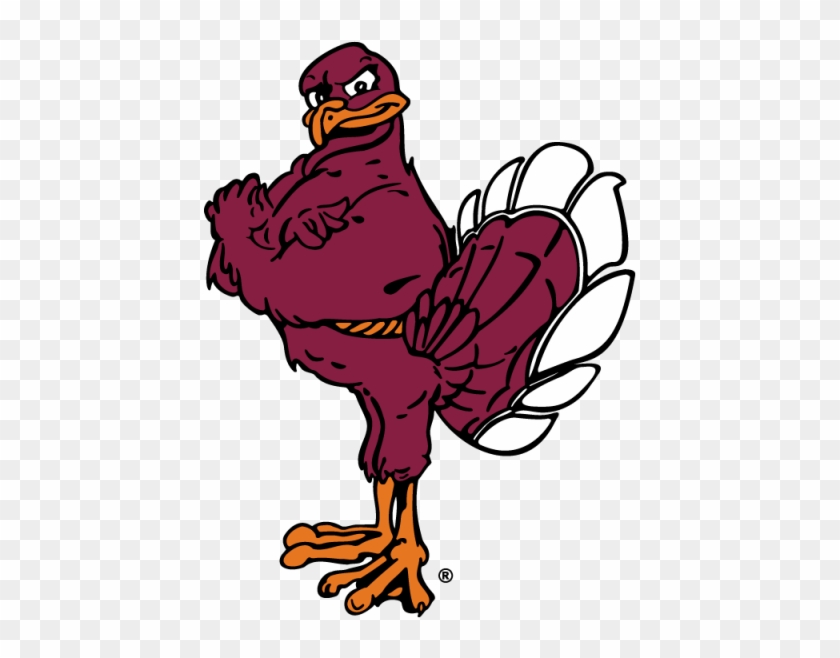 Hokiebird In Color With Registered Trademark Symbol - Virginia Tech ...