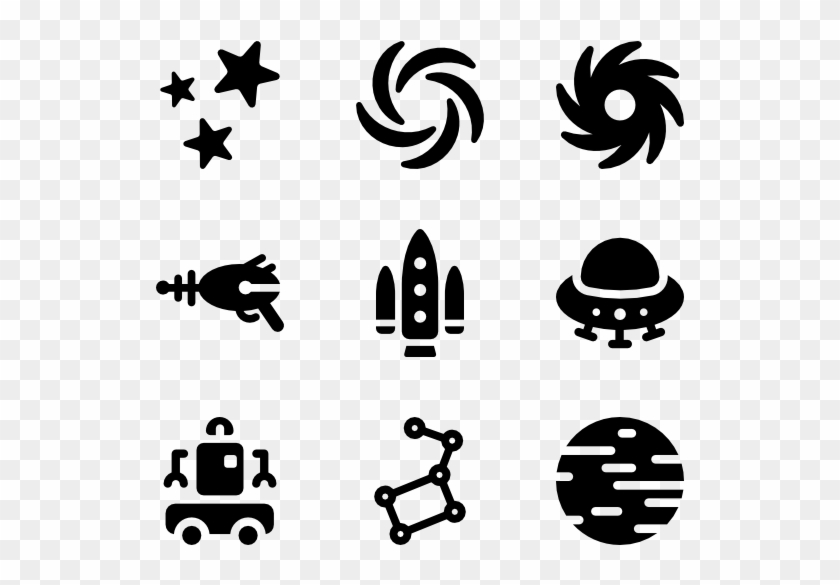 30 Icons - Png Sci Fi Symbols, Transparent Png - 600x564(#1326963 ...
