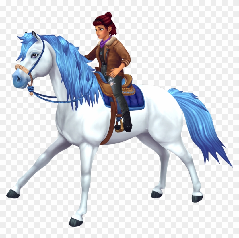 Lisa & Starshine - Lisa Peterson Star Stable, HD Png Download ...