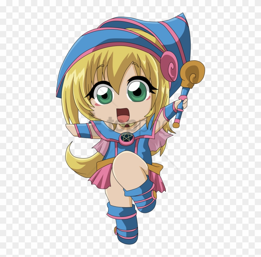 Free Png Download Dark Magician Girl Chibi Png Images - Dark Magician ...