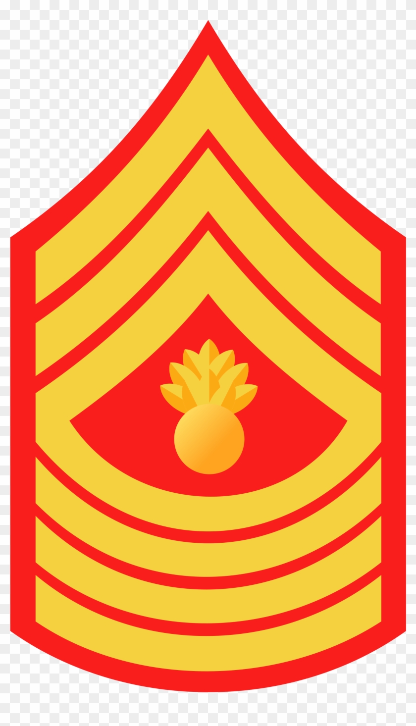 Master Guns - Sergeant Major Of The Marine Corps Rank, HD Png Download ...