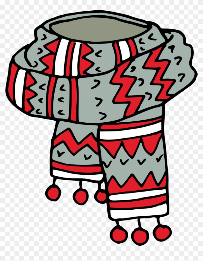 Winter Scarf Clip Art