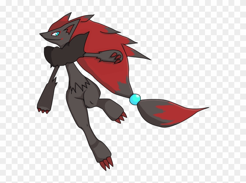 Zoroark - Pokémon - Zoroark - Master Of Illusions , - Cartoon, HD Png ...
