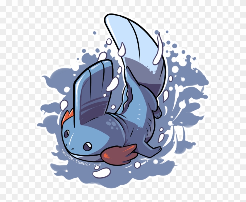 Day 18 - Mudkip - Mudkip Fanart, HD Png Download - 600x608(#1360762 ...