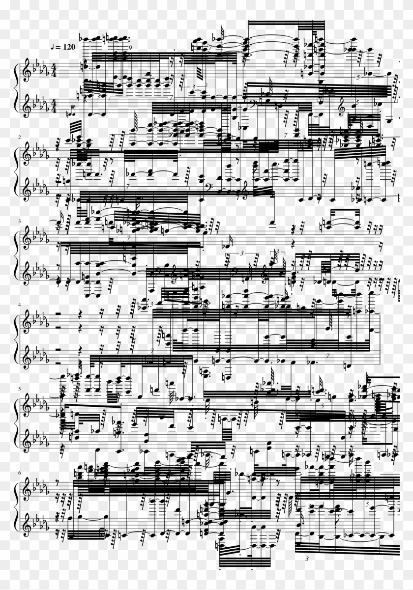 Lg-136566262 Sheet Music 1 Of 14 Pages - Black Score We Are Number One ...