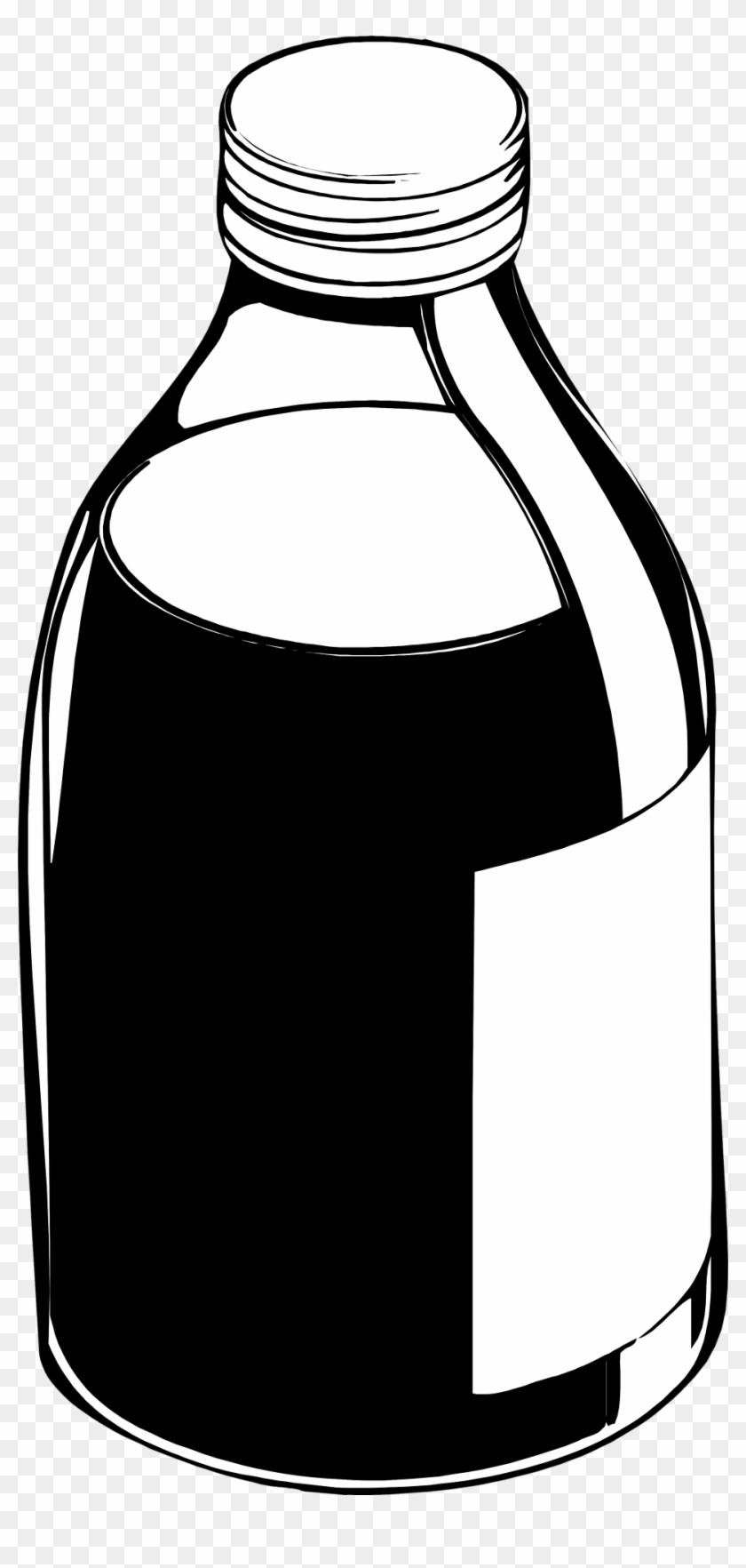 Syrup Clipart Liquid Medicine - Medicine Clipart Black And White, HD ...