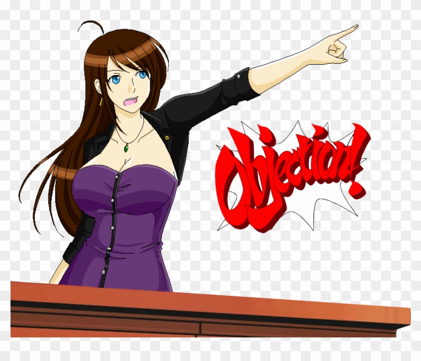 Png - Ace Attorney Objection, Transparent Png - 817x700(#1374258) - PngFind