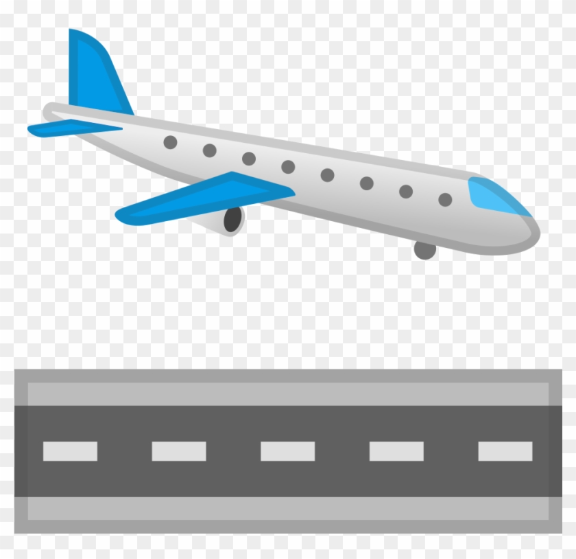 Airplane Arrival Icon - Plane Taking Off Emoji, HD Png Download ...