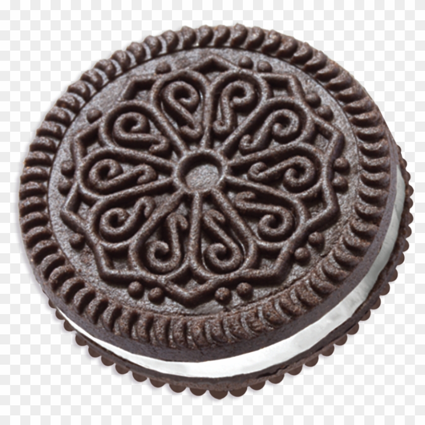 Black Biscuits With Vanilla Filling - Black Biscuit, HD Png Download ...