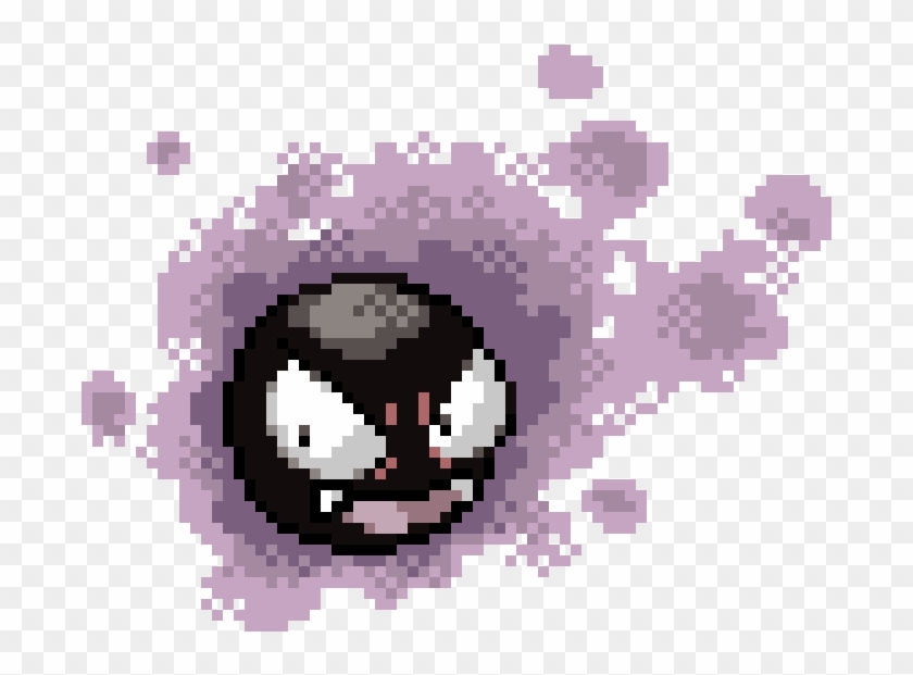 Gastly - New Alola Forms Sprite, HD Png Download - 790x600(#1389601 ...