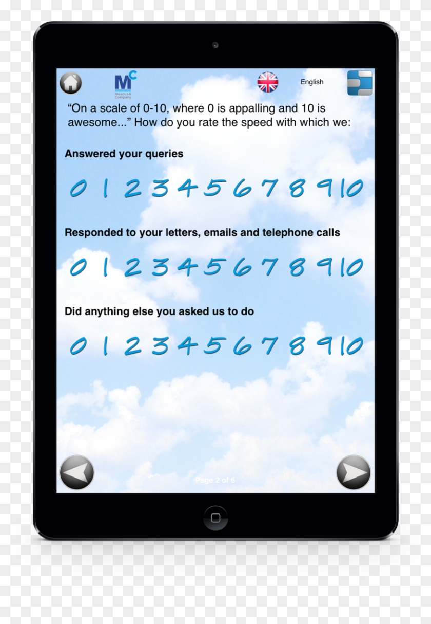 Customer Feedback Survey Ipad - Tablet Computer, HD Png Download ...