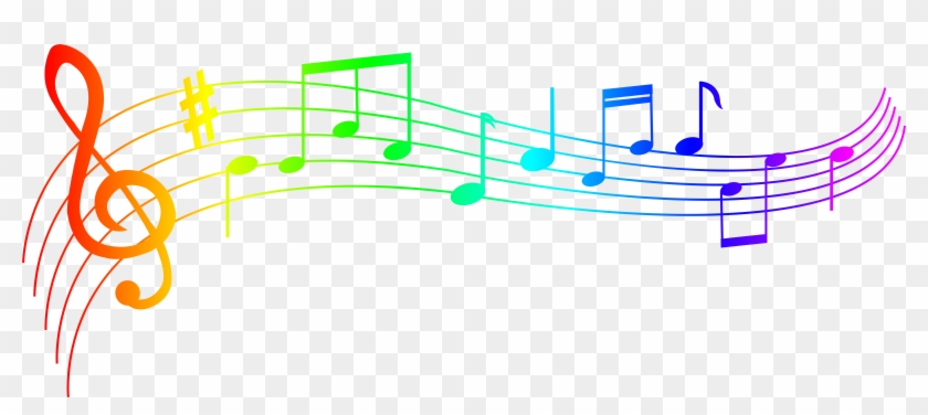 Colorful Music Notes Png, Transparent Png - 8000x3267(#143106) - PngFind