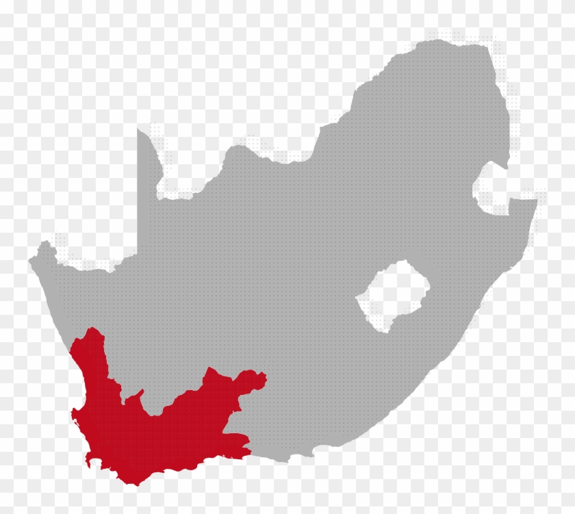 Western Cape Map Image - South Africa Map Vector, HD Png Download ...