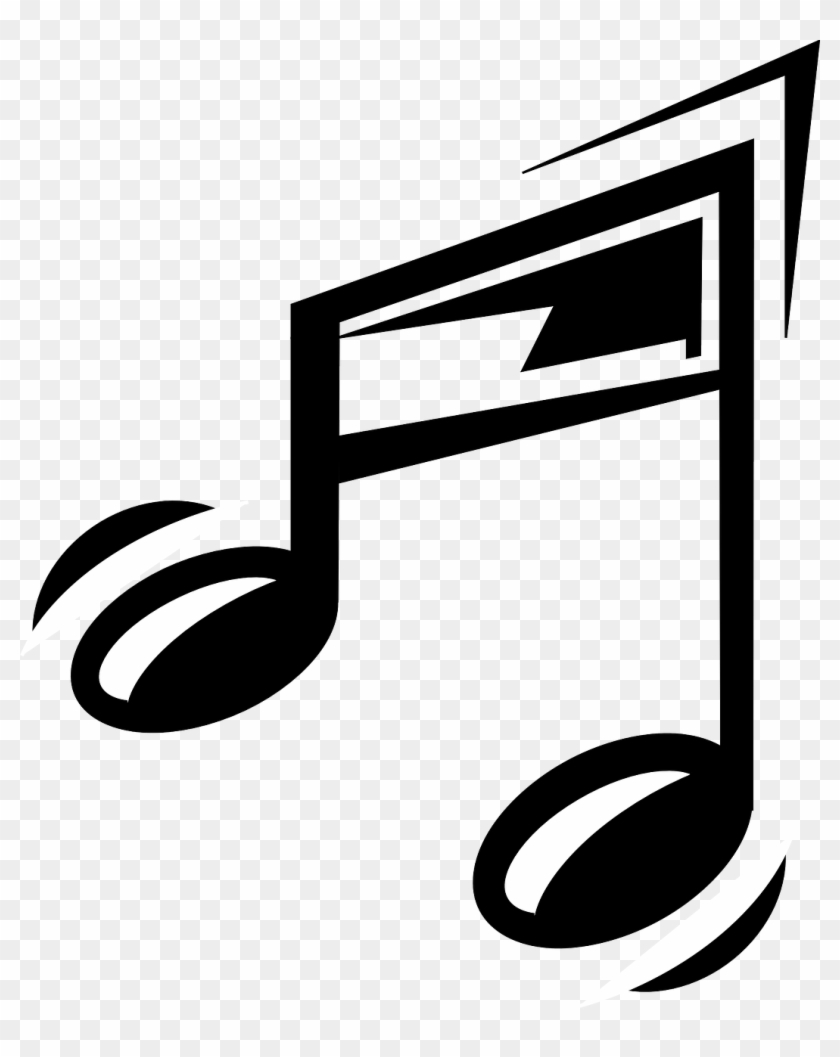Musical Notes Clipart Not - Music Note Cartoon, HD Png Download ...