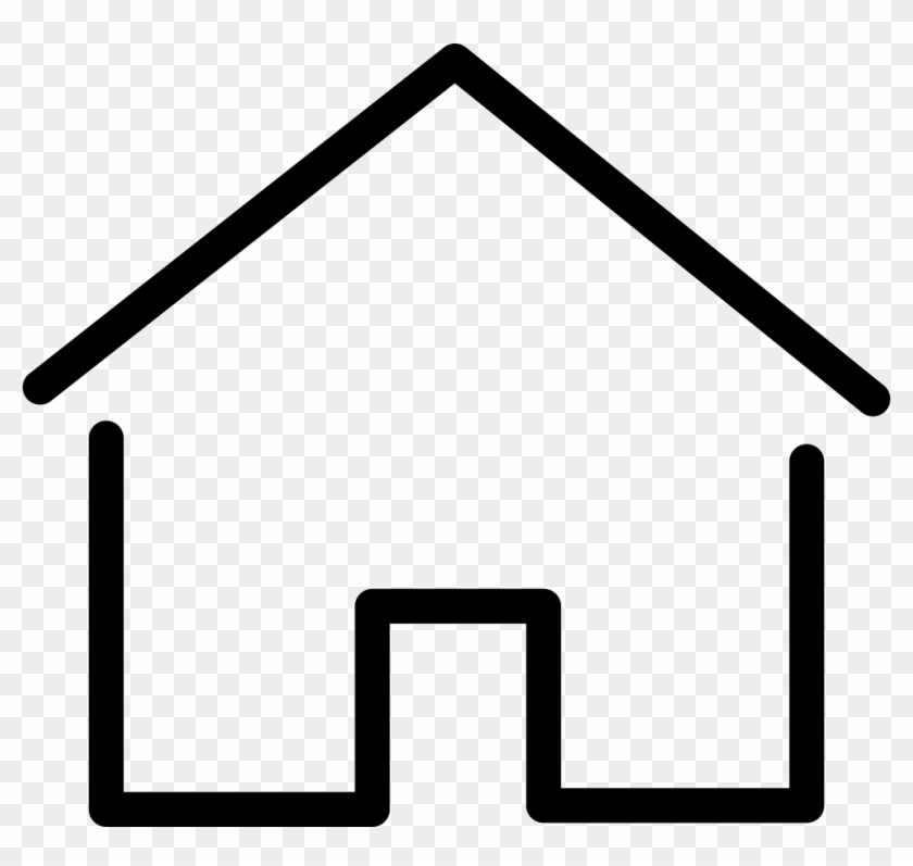 Simple House Thin Svg Png Icon Free Download - House Graphic ...